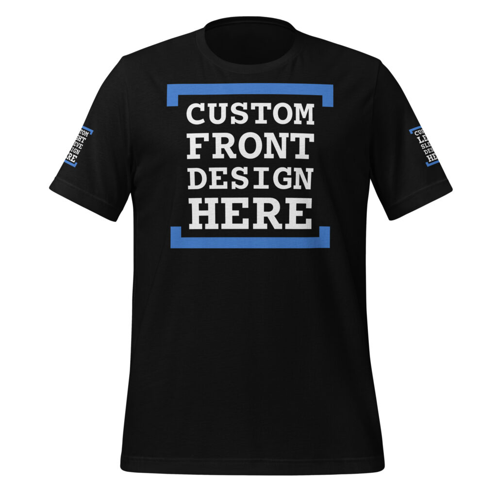 Custom Made to Order Sponsor Logo Shirts & Apparel